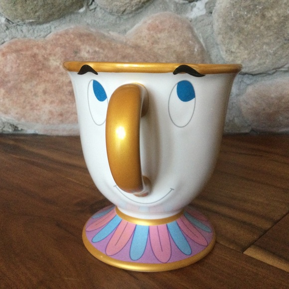 Disney | Kitchen | Disney Beauty And The Beast Chip Cup | Poshmark
